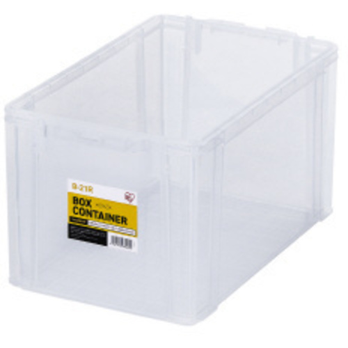 アイリスオーヤマ ボックスコンテナ B－21R クリア B－21R－C